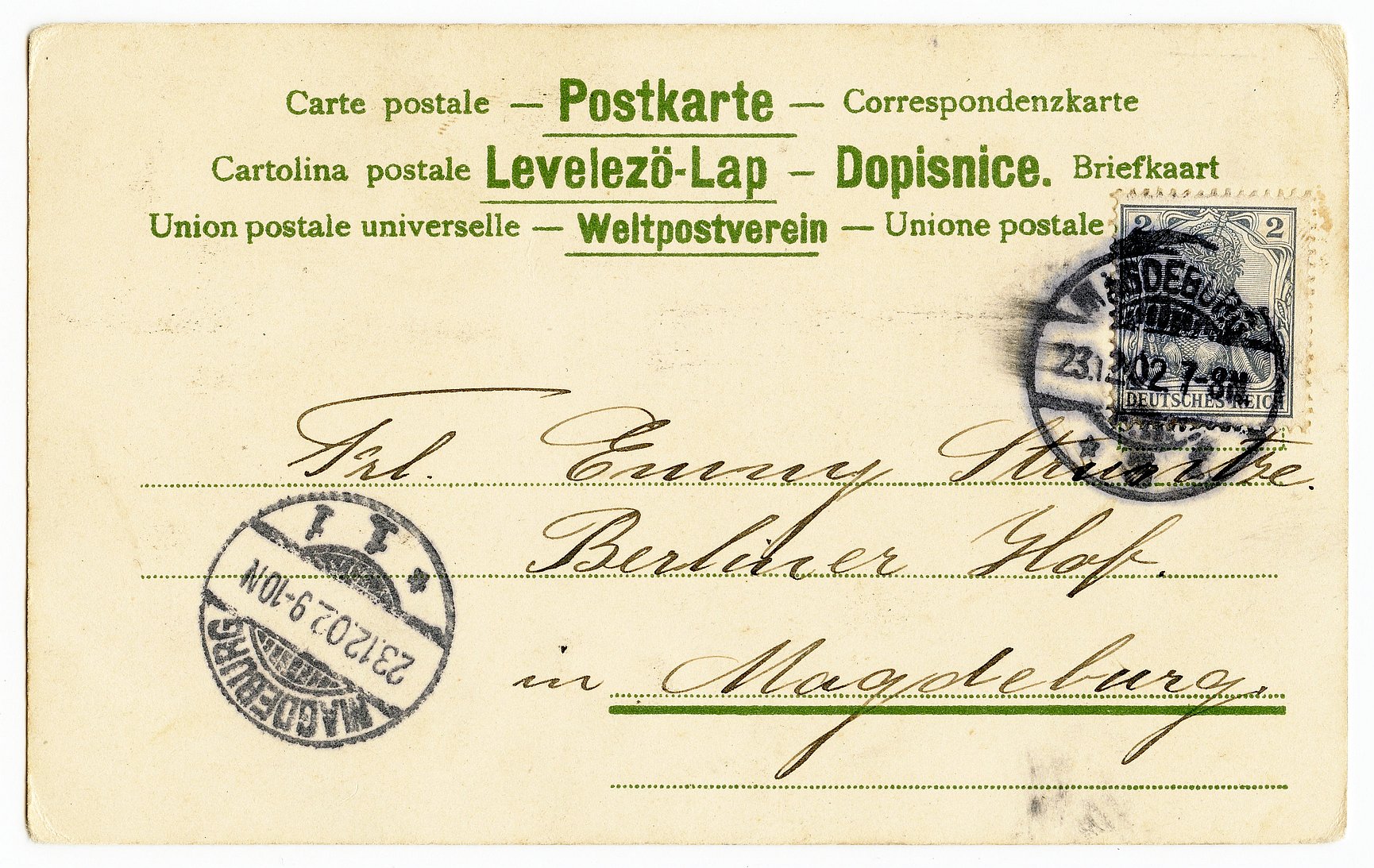 Martin Schlesinger, Berlin